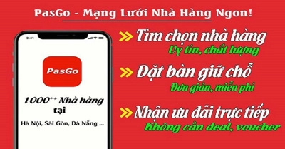 Nền tảng đặt chỗ chuyên nghiệp PasGo giúp nhà hàng phát triển độc lập