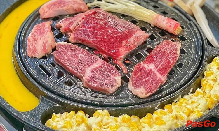 BosSam BBQ Huỳnh Thúc Kháng | Buffet lẩu nướng Hàn Quốc ăn là phê