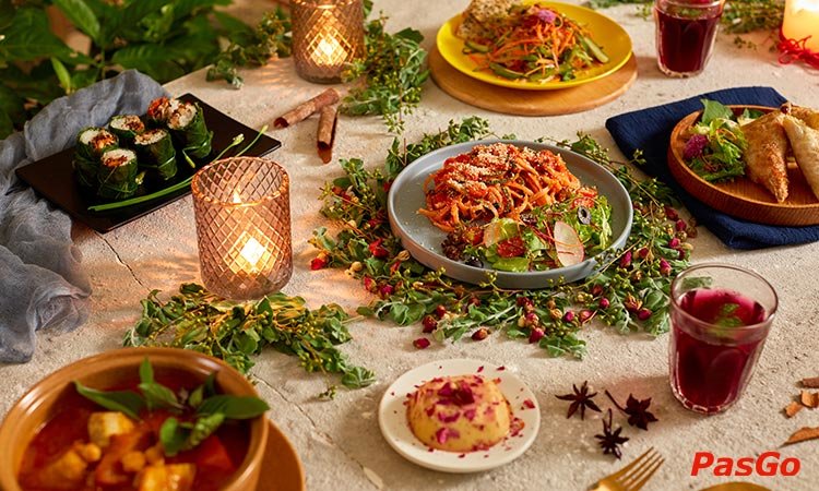 Chay Garden Vegetarian Buffet & Tea House - Thảo Điền| Buffet chay & món Á