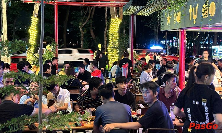 Quán Nhậu Tự Do - Nguyễn Hữu Thọ| Mồi bén, bia ngon, không gian chất - PasG